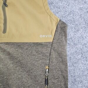 Orvis | Jackets & Coats | Orvis Hybrid Wool Fleece Vest Mens M Twotoned ...